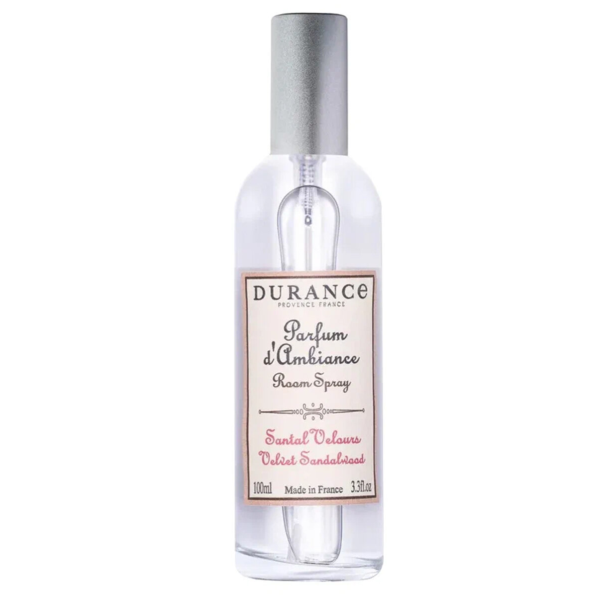 Durance Ароматический спрей для дома Room Spray Velvet Sandal Wood (бархатистое сандаловое дерево) 100 мл