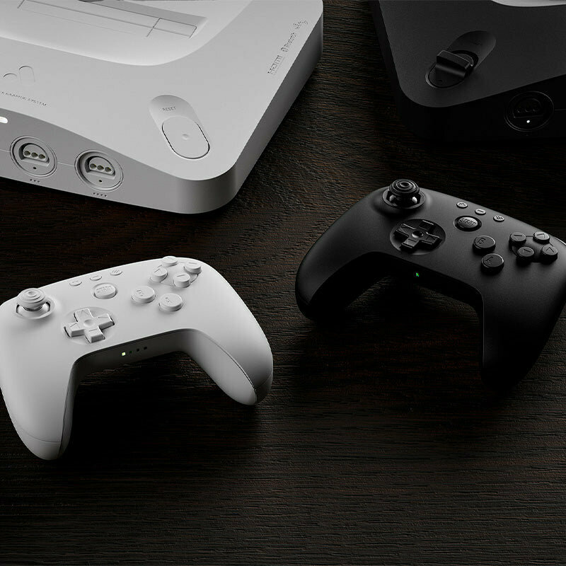Геймпад 8BitDo 64 Bluetooth Controller беспроводной Bluetooth, White — фото 1