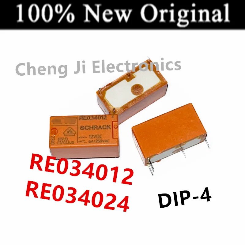 Силовое реле RE034024 12/24В, 10шт
