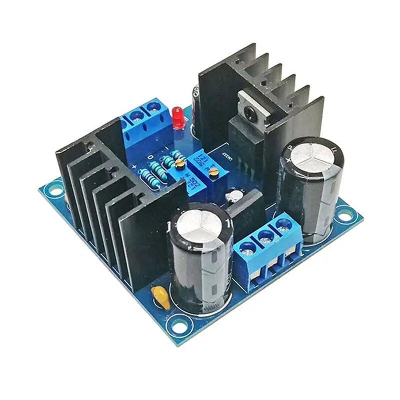 BNVN-LM317 LM337 Регулируемый модуль фильтра-регулятора напряжения, плата двойного источника питания, плюс и минус