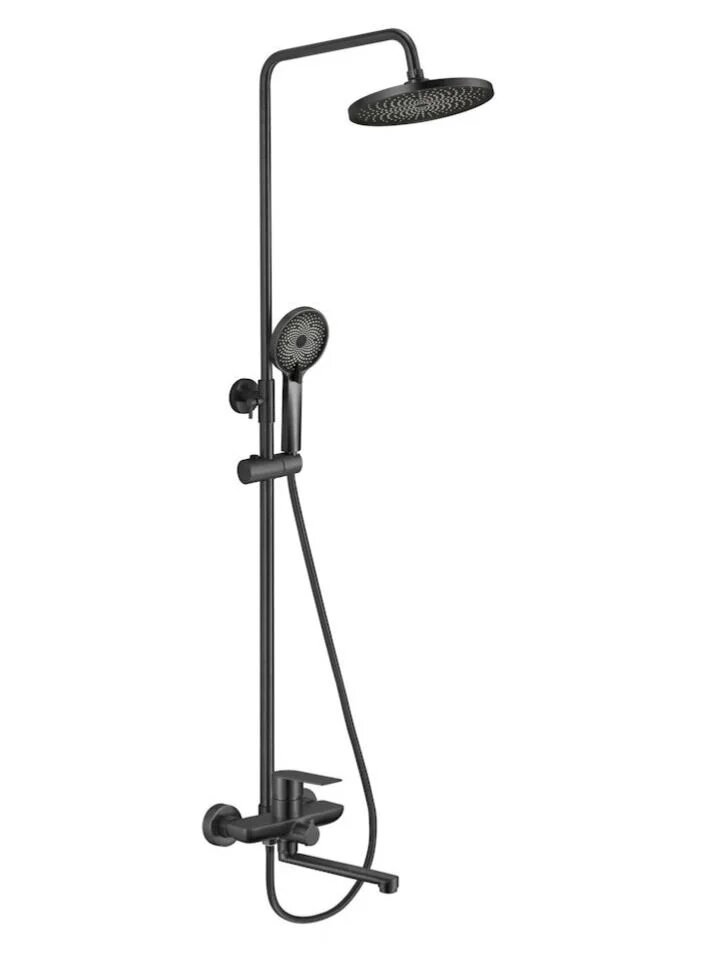 Душевая система Fmark FS8845-25H, черный