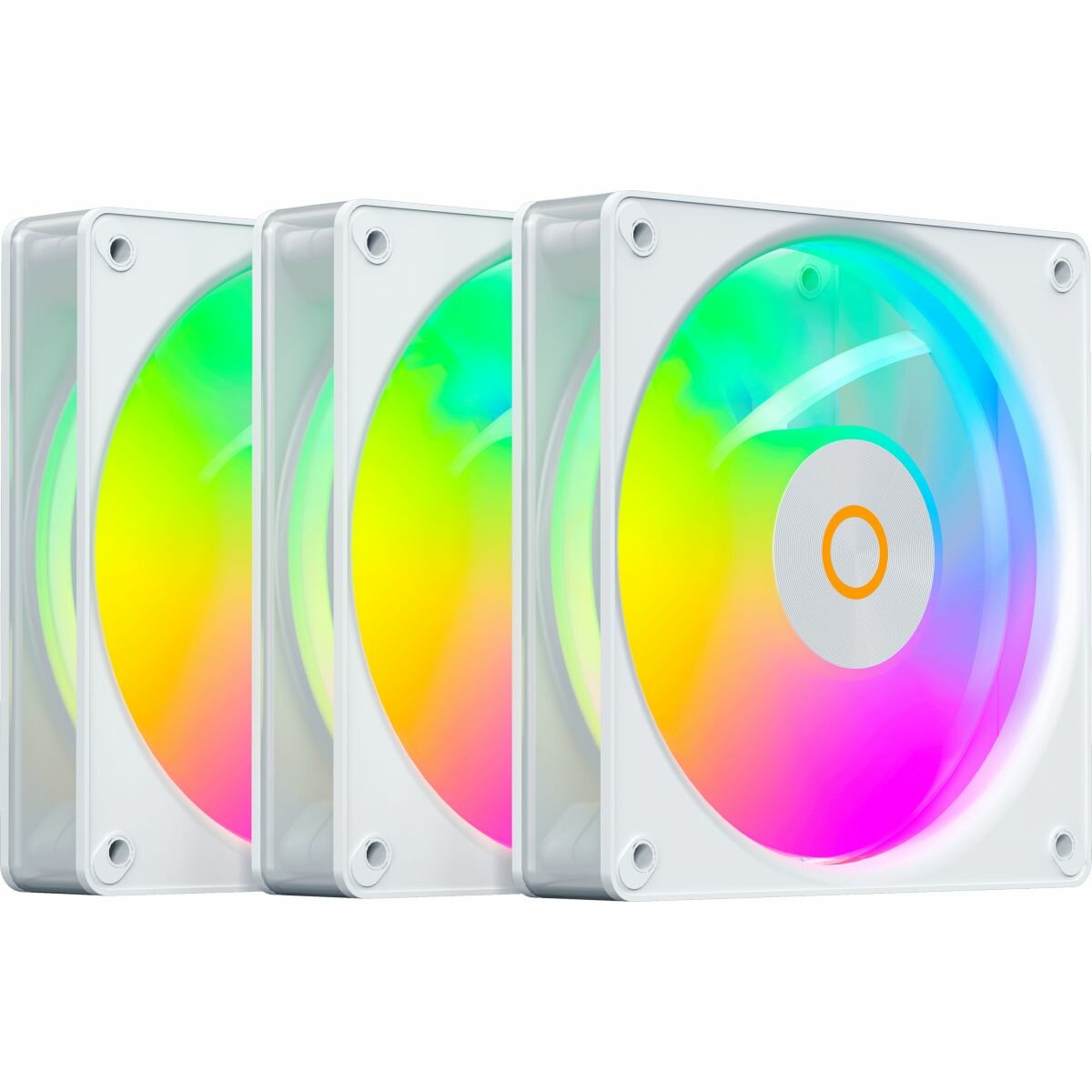 Корпусный вентилятор OCYPUS Gamma F12 Elite WH ARGB 120 мм A-RGB