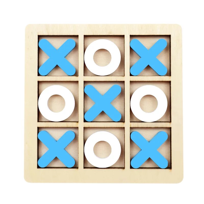 Деревянные крестики-нолики JY100