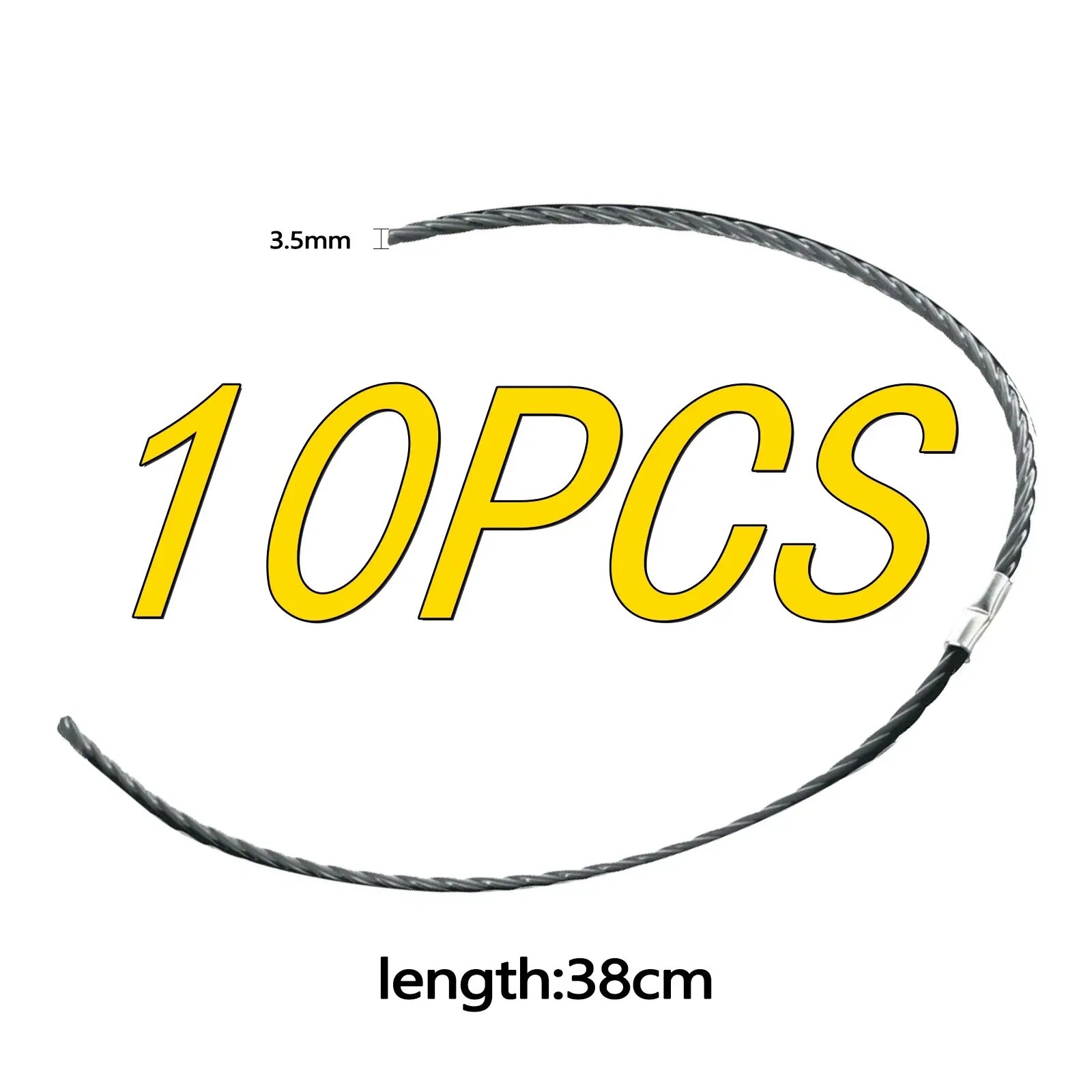Лески для триммера BOSCH AFS 23-37, 10 шт. 10PCS