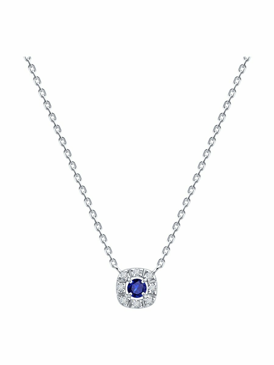 Колье, серебро, 925 проба, родирование