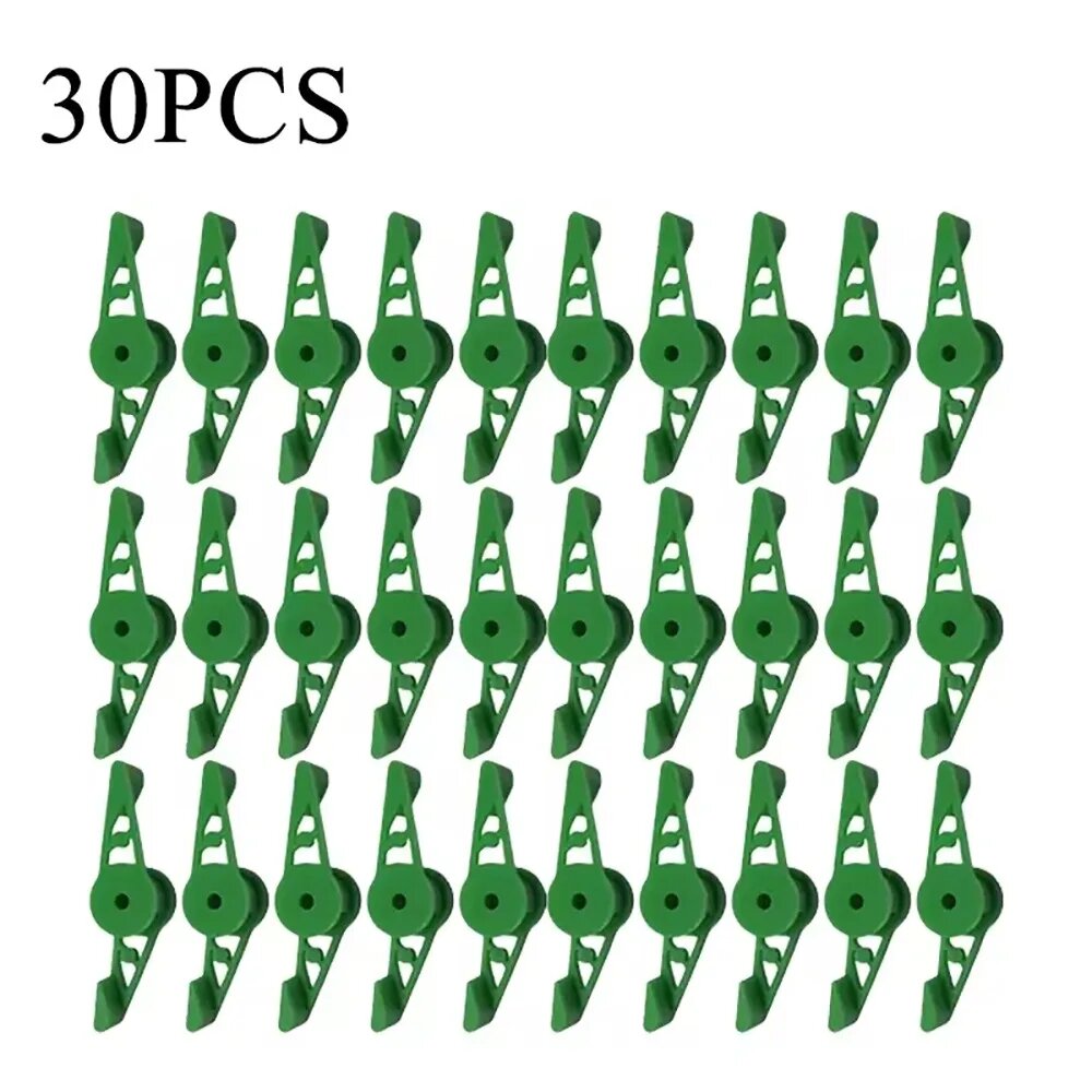 Пластиковые зажимы для растений Green 30 шт.