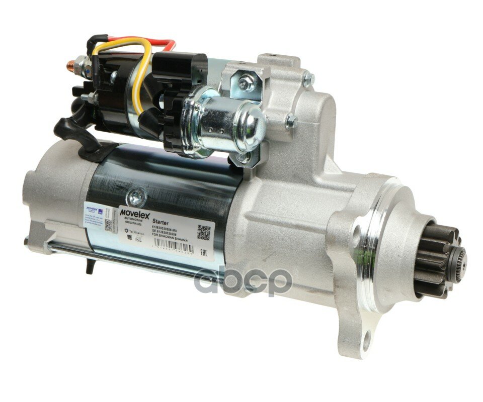 Стартер SHACMAN SHAANXI дв. WP12 24V (BOSCH 0 001 241 012) MOVELEX MOVELEX арт. 612630030208-MX