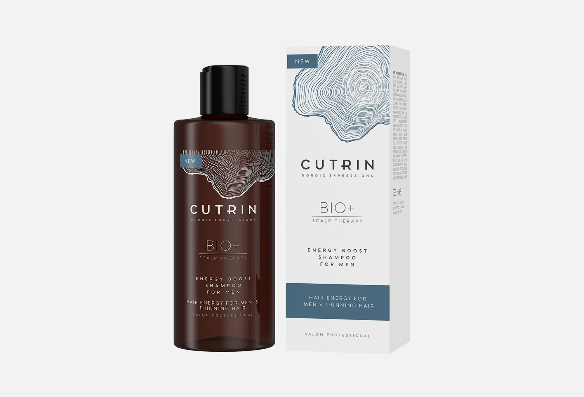 CUTRIN BIO+ ENERGY BOOST шампунь-бустер для укрепления волос У мужчин 250мл