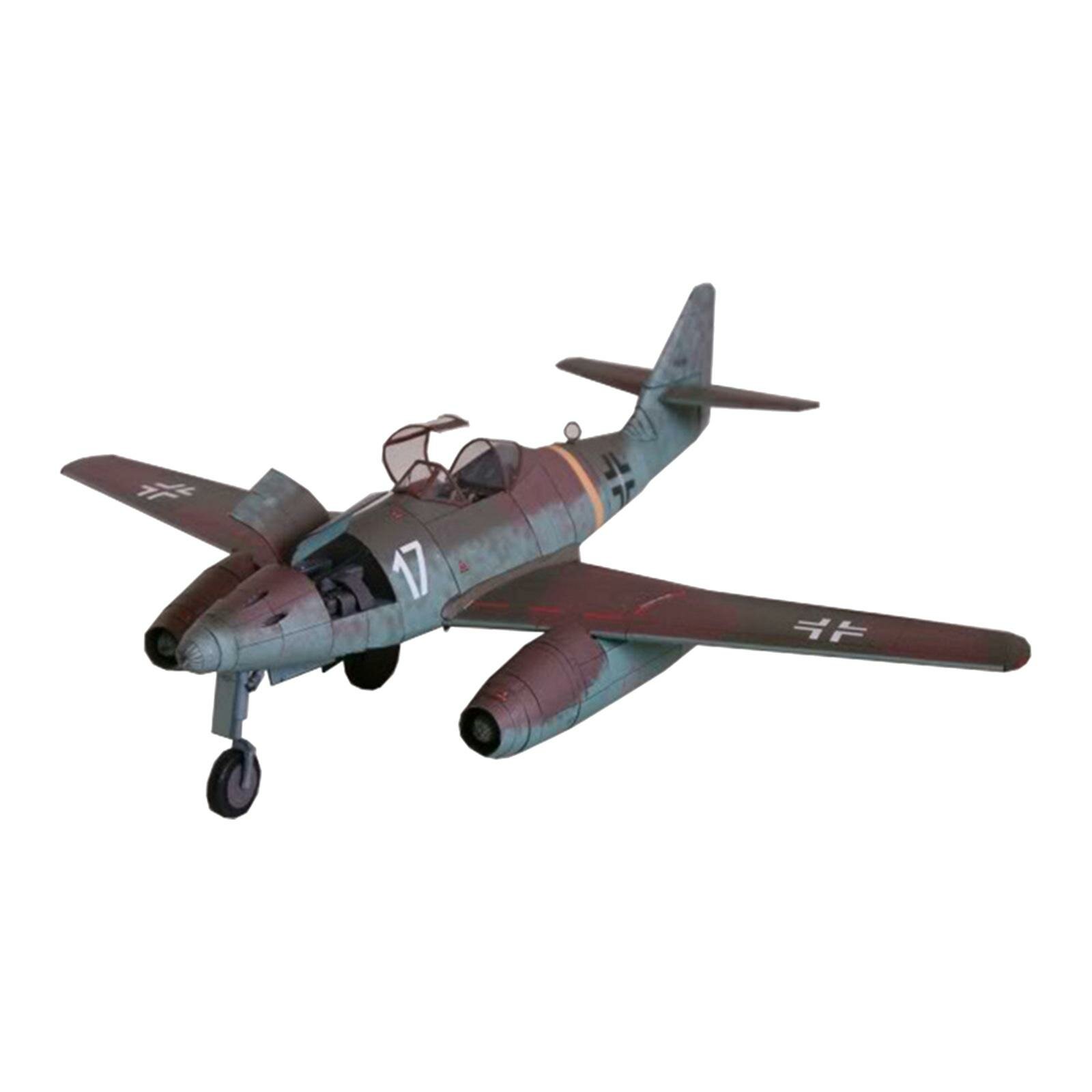 Сборная модель немецкого истребителя ME-262 в масштабе 1:33 от GPM для подростков.