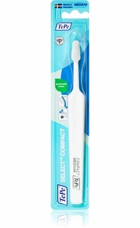Зубная щетка TePe Select Compact Medium, разноцветный, 1 шт