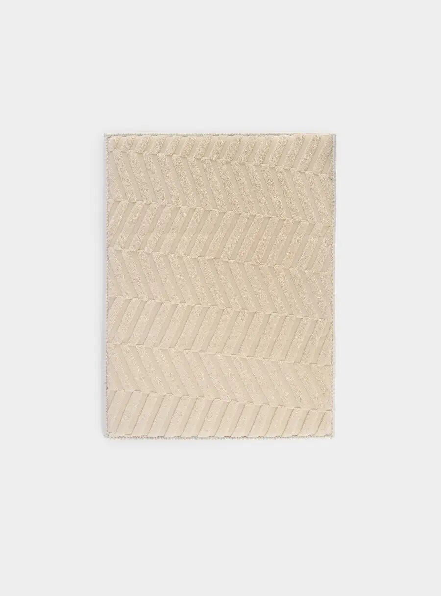 Коврик для сушки посуды, 30x40 см, полиэстер, бежевый, Dry beige