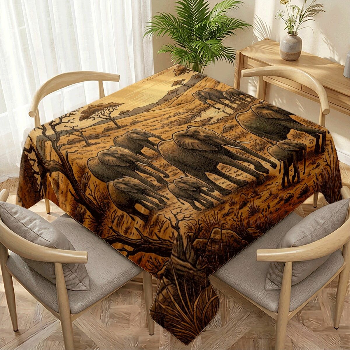 Скатерть Полиэстер 140x140см