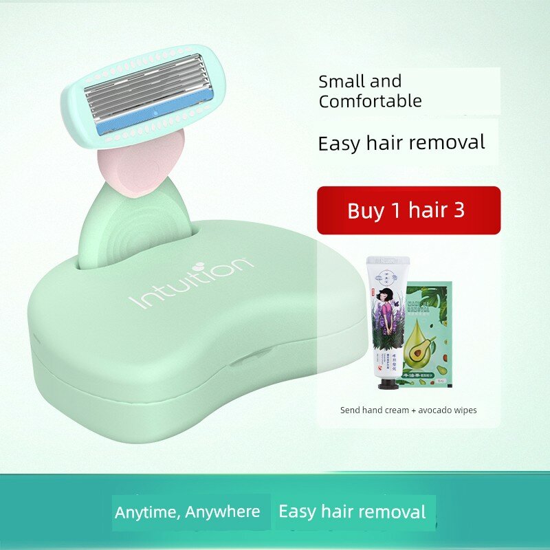 Schick Mini Mousse бритьевой станок для волос, компактный и удобный для переноски
