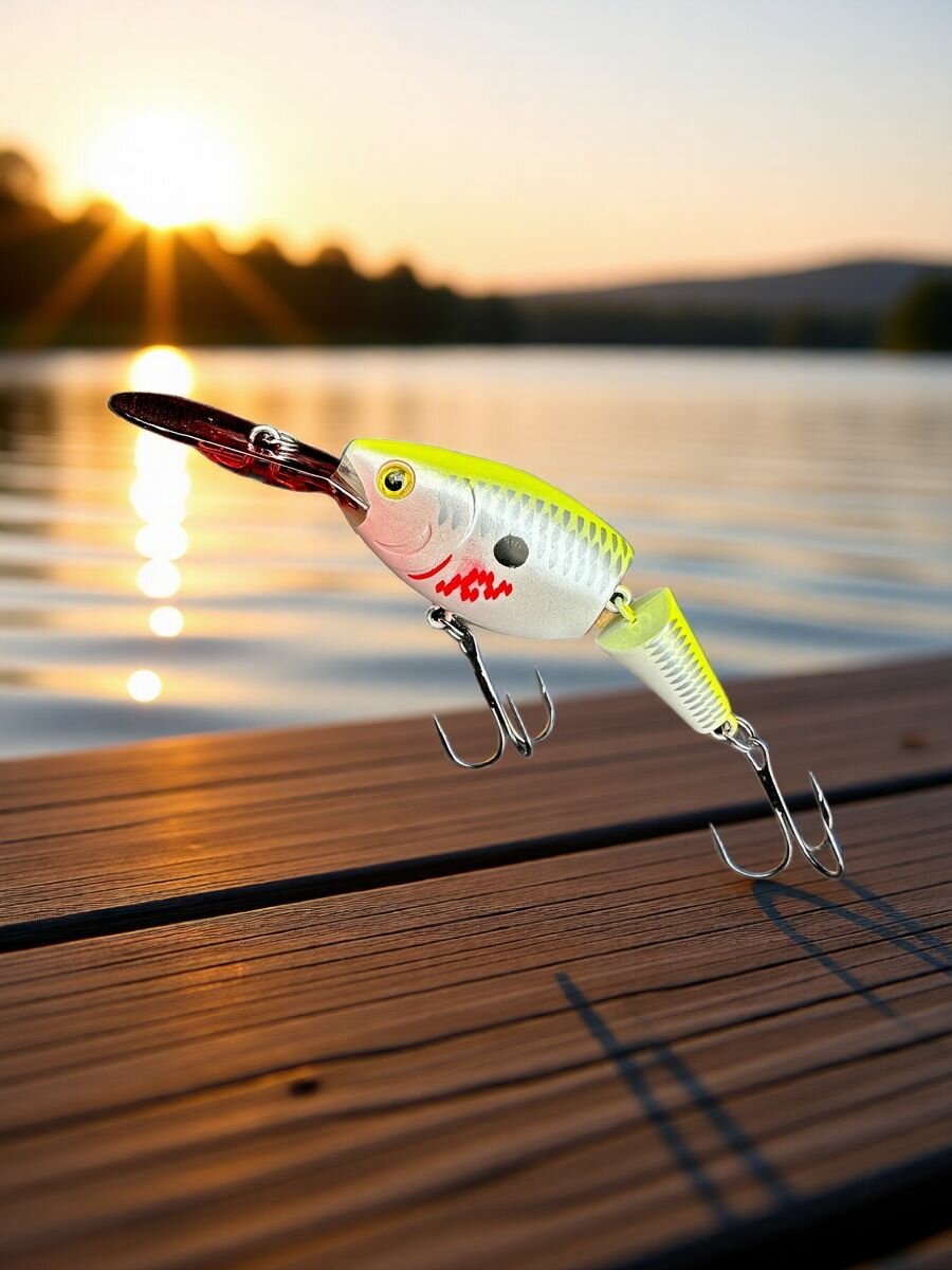 Воблер Jointed Shad 7 см 13 гр на щуку, судака, берш, язь, сом, сазан