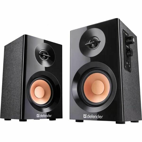 Колонки компьютерные Defender Aurora S12 12 Вт, деревянный корпус, 230В
