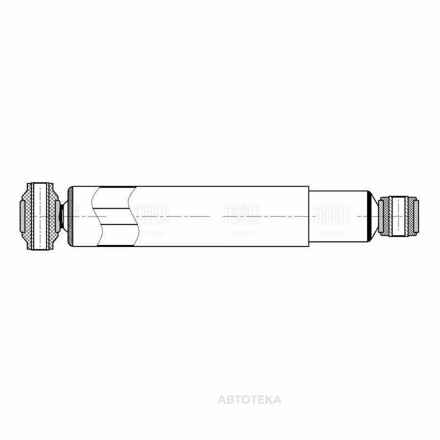 Амортизатор SITRAK/HOWO TX 18- (8x4 6x4) (446/730 16x84 16x50 O/O) пер. TRIALLI AH30004