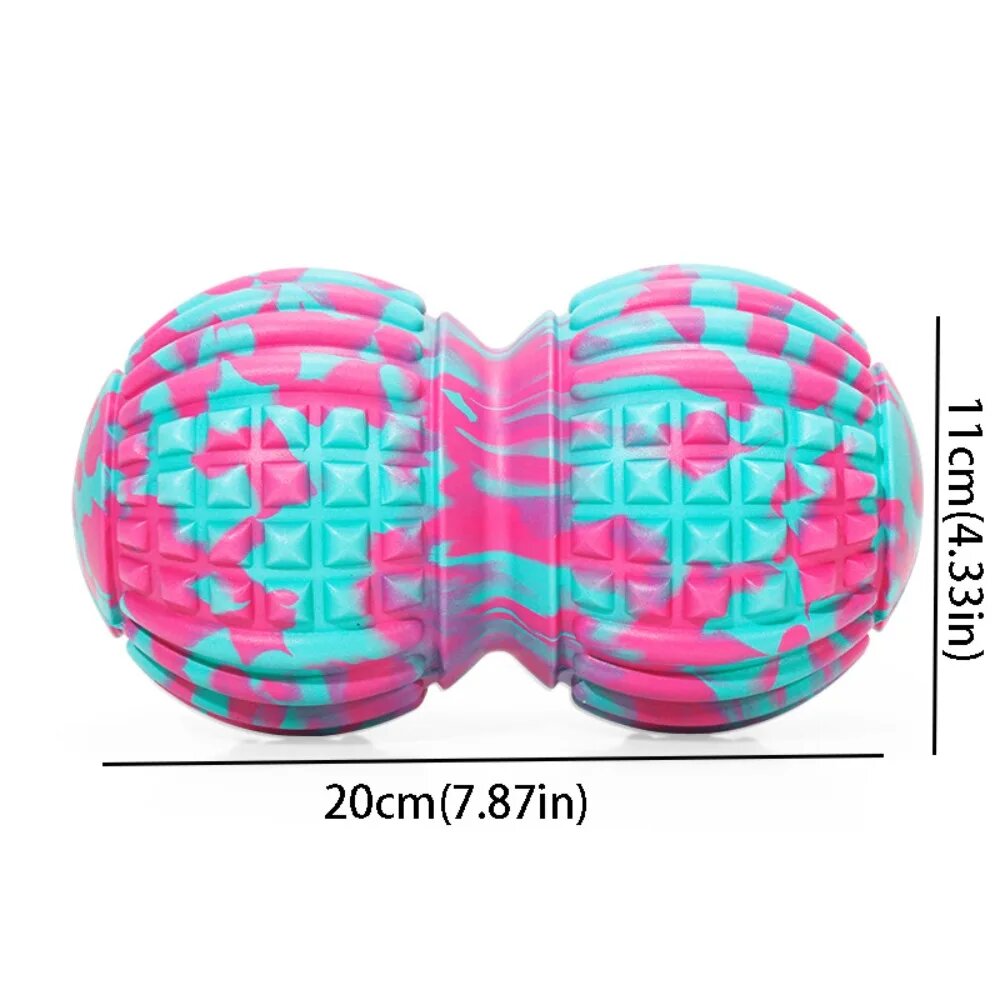 Голубой массажный мяч из ЭВА Big ball