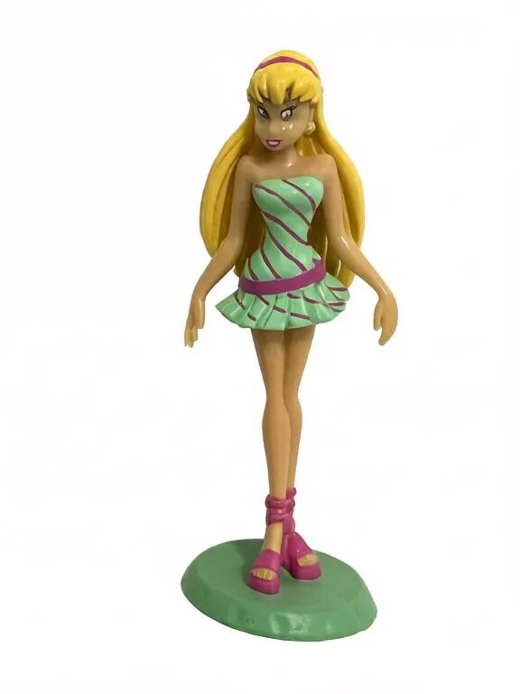 Игурка Winx Club Stella Trendy Fairies, коллекционная фигурка Стелла на подставке