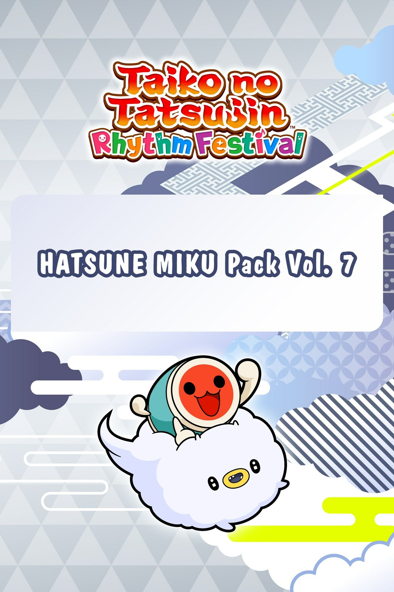 Taiko no Tatsujin: Rhythm Festival - HATSUNE MIKU Pack Vol. 7 — дополнение (DLC) для Xbox / Microsoft Store · PC, Xbox Series X|S · цифровой ключ · нужна базовая игра