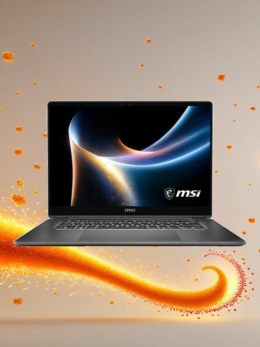 MSI MSI Prestige 13 Ноутбук 13.3", Intel Core Ultra 9 386H, RAM 32 ГБ, SSD 1024 ГБ, Intel Arc Graphics, Windows Pro, (9S7-13Q425-046), серый, Русская раскладка