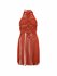 Платье Alberta Ferretti Macramé fringe mini dress, размер 44