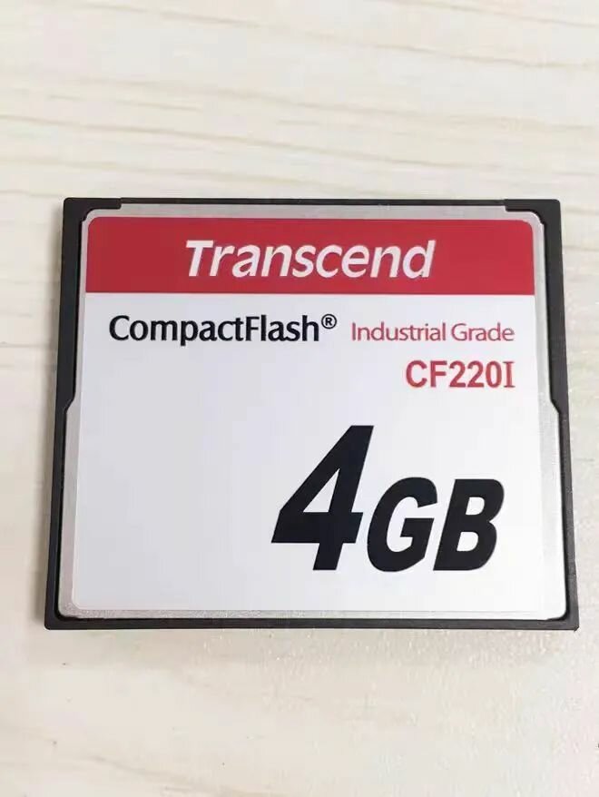 Промышленная карта памяти CompactFlash TS4GCF220I 220I, 4 Гб SLC, темп. режим от -40 до +85