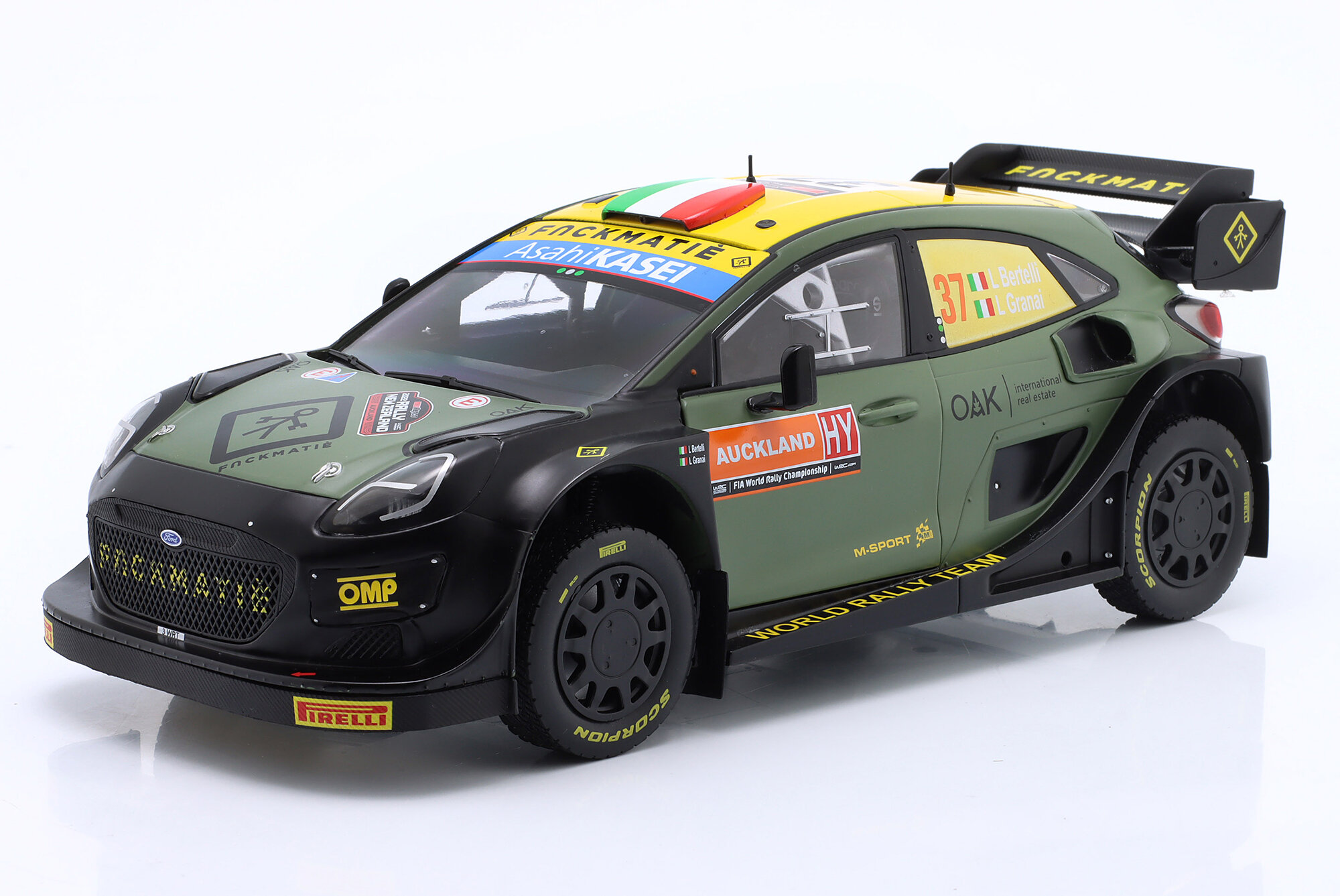 Модель коллекционная SOLIDO Ford puma rally 1 no 37 rally new zealand 2022