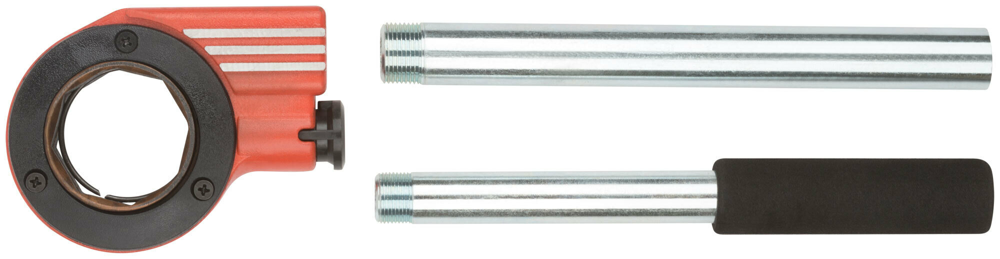 Удлинитель-держатель запасной для клуппов черных 1/2", 3/4", 1", 1 1/4" 70062-70065