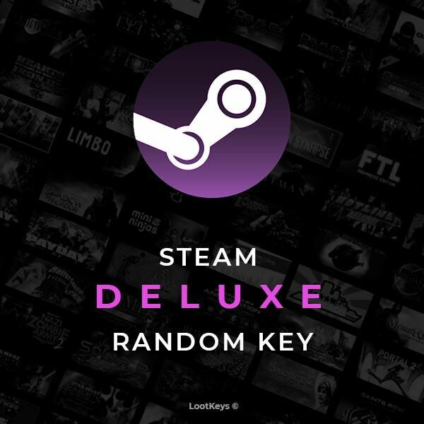 Deluxe Ключ Steam (Шанс Дорогих Известных Игр) Случайная игра Steam