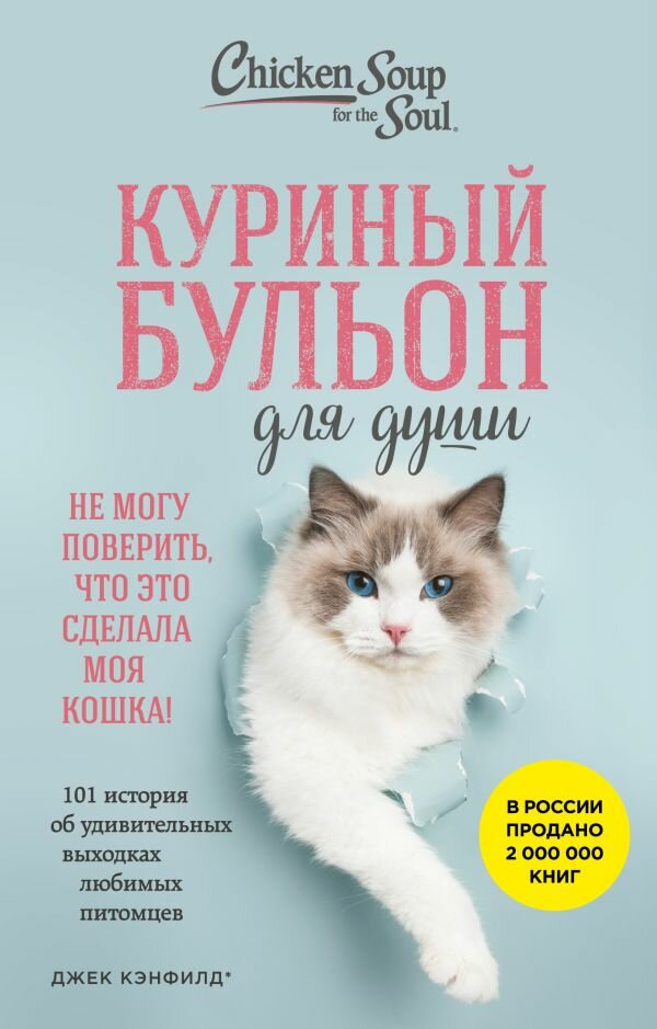 Бомбора Куриный бульон для души. Не могу поверить, что это сделала моя кошка 101 история об удивительных выходках любимых питомцев, Кэнфилд Джек, Хансен Марк Виктор, Кваша Дженнифер, 2026 г