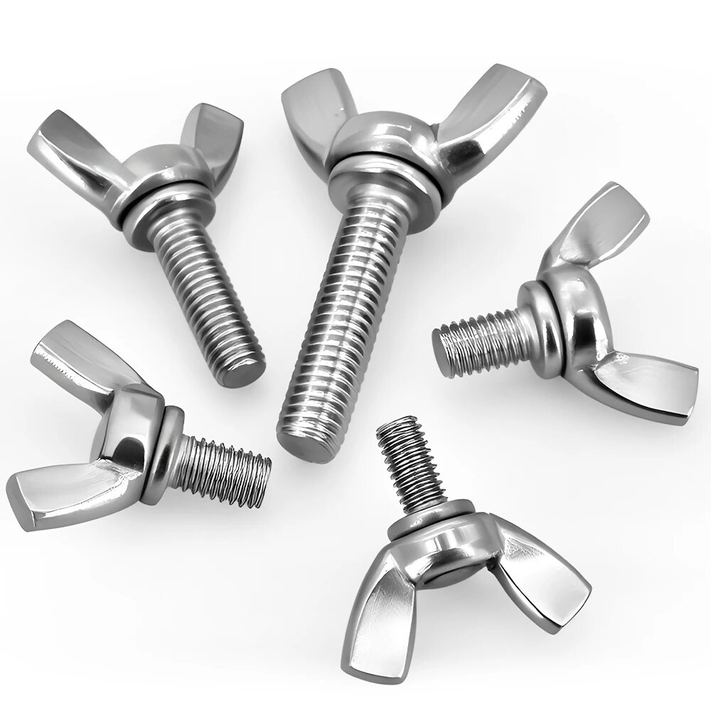 Болты-бабочки из нержавейки M3-M8 6-35мм M5x20mm (6Pcs)