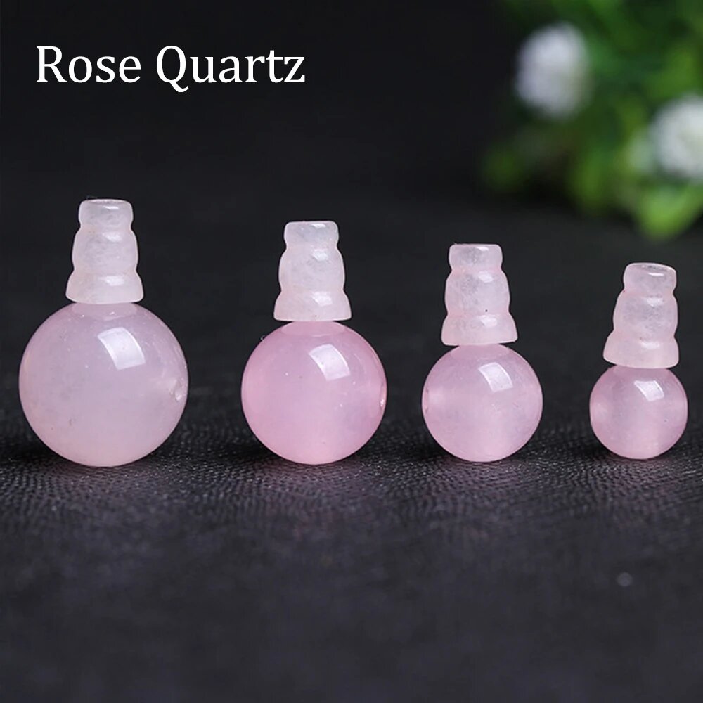 Натуральный камень Гуру Ступа, бусины 8 мм, набор для украшений Rose Quartz