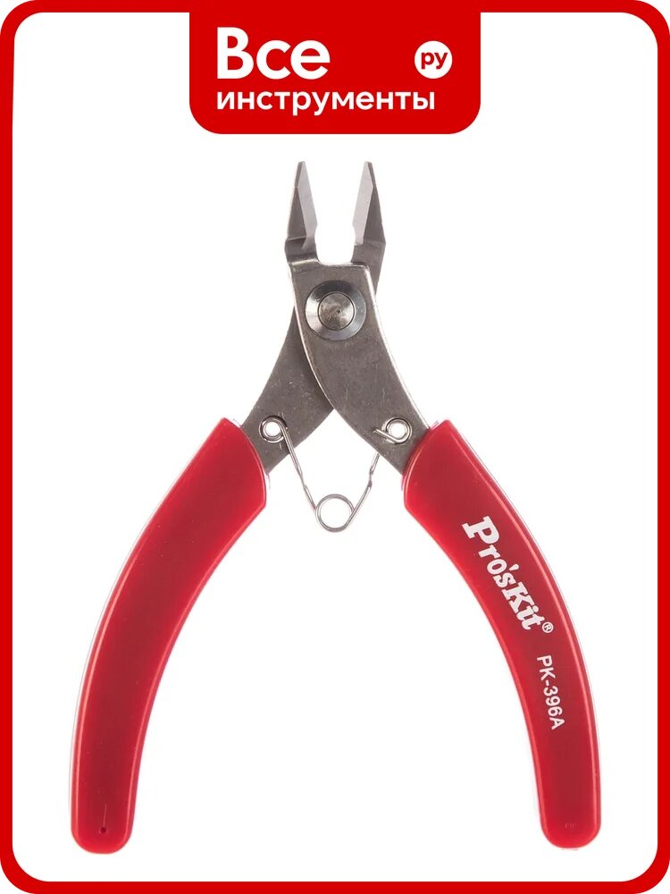 Кусачки Pro'sKit 1PK-396A 00153893 для медной проволоки боковые нержавеющая сталь с пластиковыми рукоятками