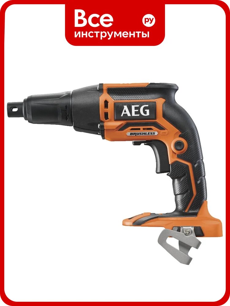 Бесщеточный шуруповерт для гипсокартона AEG BTS18BL-0 18В без аккумулятора в комплекте 4935459620