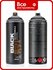 Краска MONTANA BLACK черная, аэрозоль, нитро, быстросохнущая, износостойкая, мат...