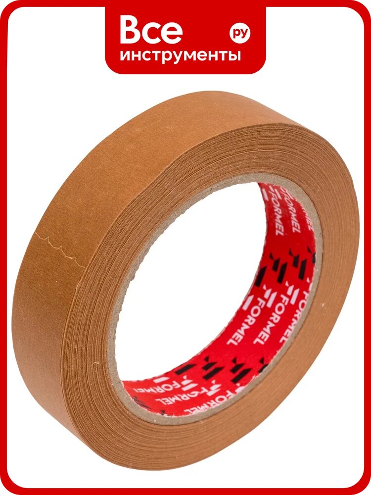 Маскировочная лента Formel brown коричневая 90 24мм х 40м FR9024