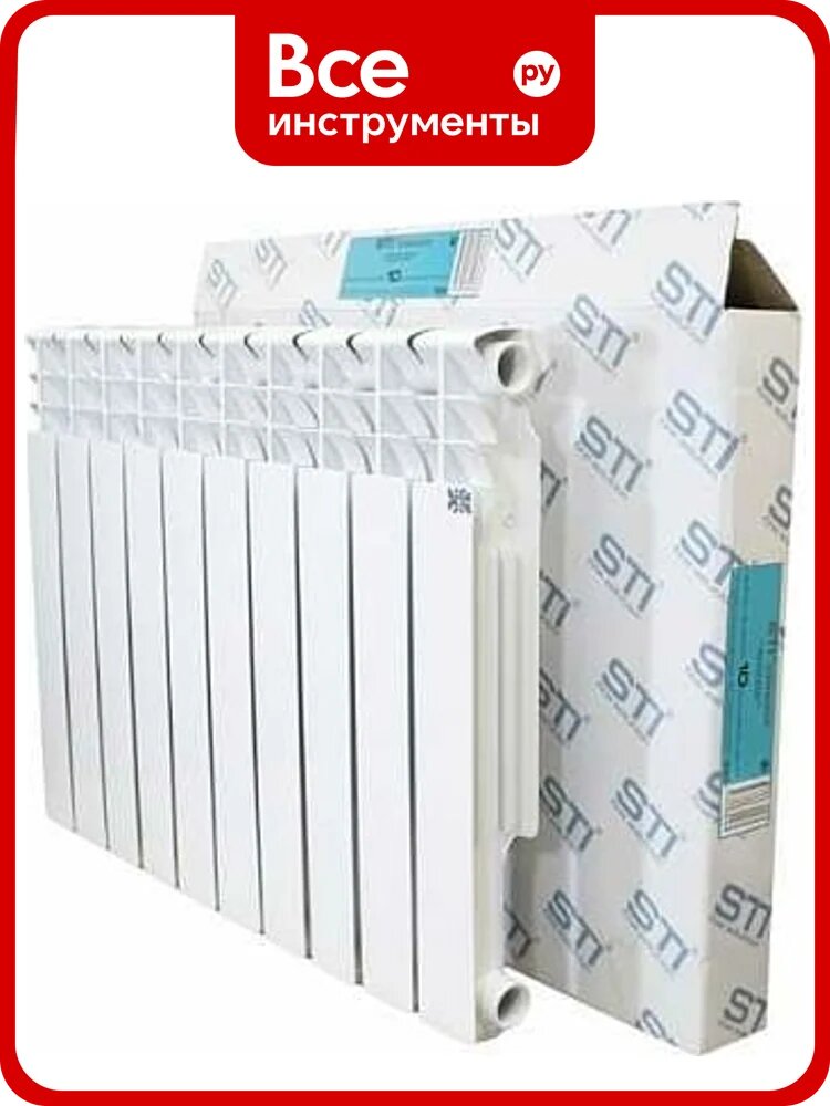 Алюминиевый радиатор STI Classic 500-80 10 секций D220-00082