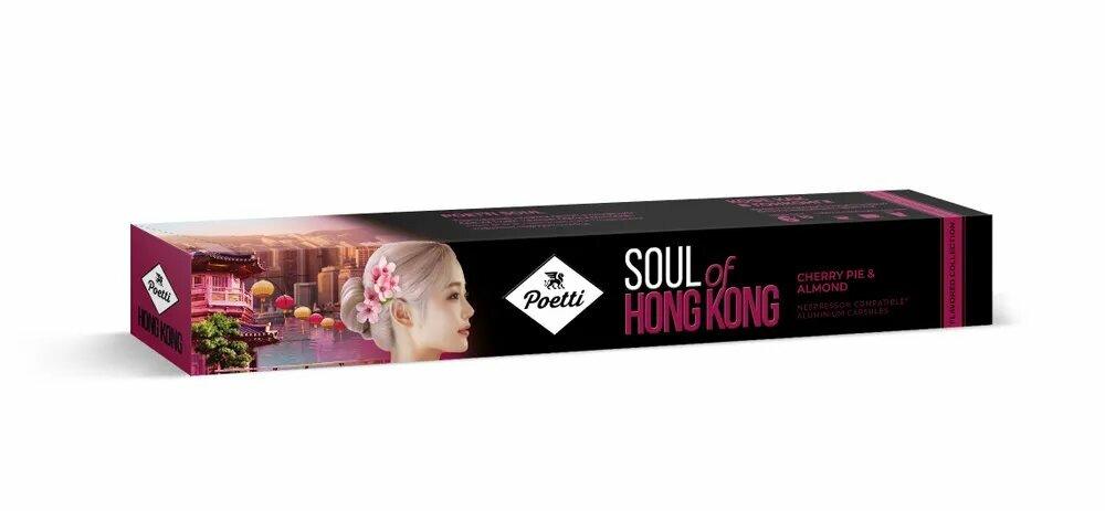 Кофе капсульный Poetti Soul of Hong Kong, 10 шт