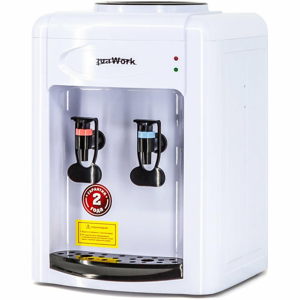 Кулер для воды Aqua Work 0.7TKR бело-черный 24608 — фото 1