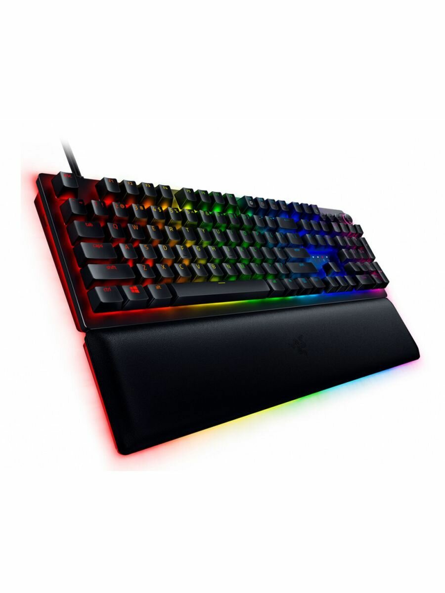 Razer Huntsman V2 Analog Проводная оптическая игровая клавиатура, русская раскладка, черная