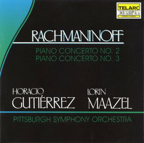 Компакт-диск RACHMANINOV: PIANO CONCERTOS 2&3 - Maazel / Pitts / Gutierrez (1 CD)