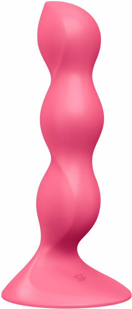 Фаллоимитатор с утяжелёнными шариками Satisfyer Triple Ball-R красный