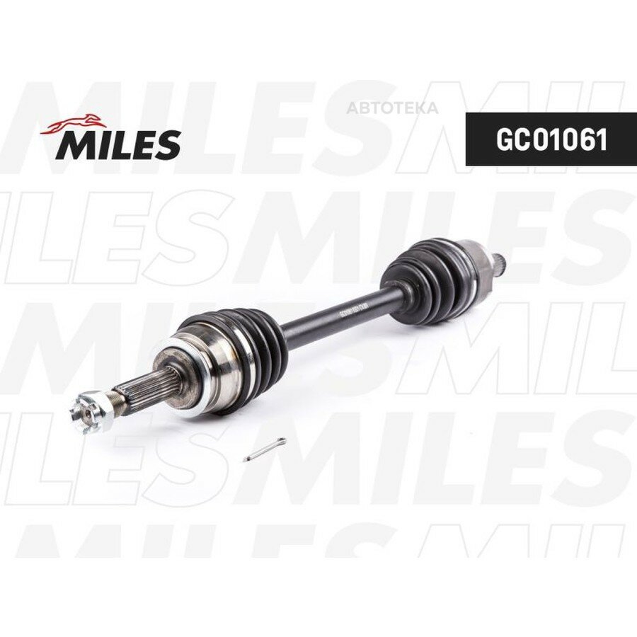 Привод в сборе HYUNDAI ACCENT LC 99-05 лев. MILES GC01061