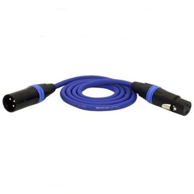 Neutrik Аудиокабель XLR/XLR, 0.5 м, синий