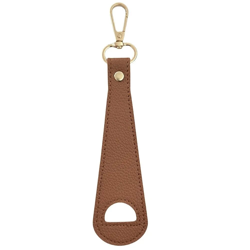 Зажим для шляпы из искусственной кожи Коричневый, Brown