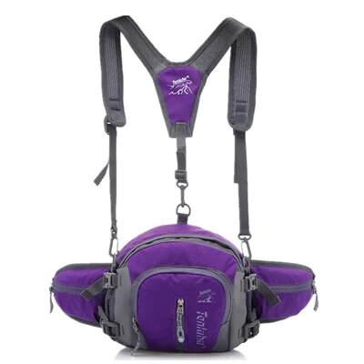 Водонепроницаемая поясная сумка INOXTO 5 в 1 Фиолетовый, Purple