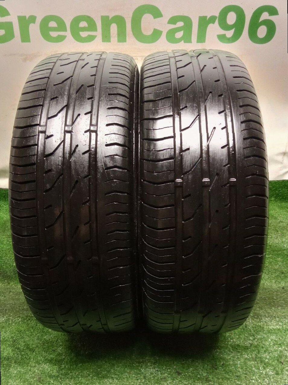 Комплект (2 шт) летних БУ шин Continental ContiPremiumContact 2 195/65 R15 38% износ IOF593731