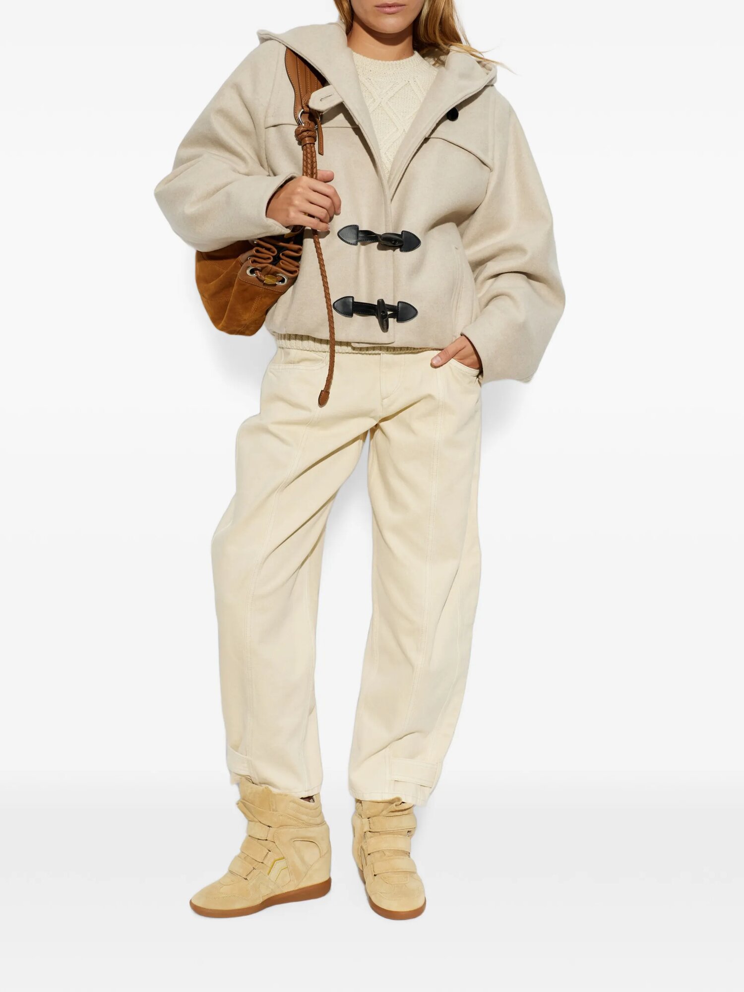 Куртка Isabel Marant Trixie hooded jacket, размер 38 — фото 1