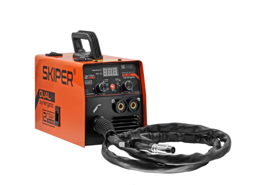 Сварочный инвертор Skiper FLUX/MMA-210D-9