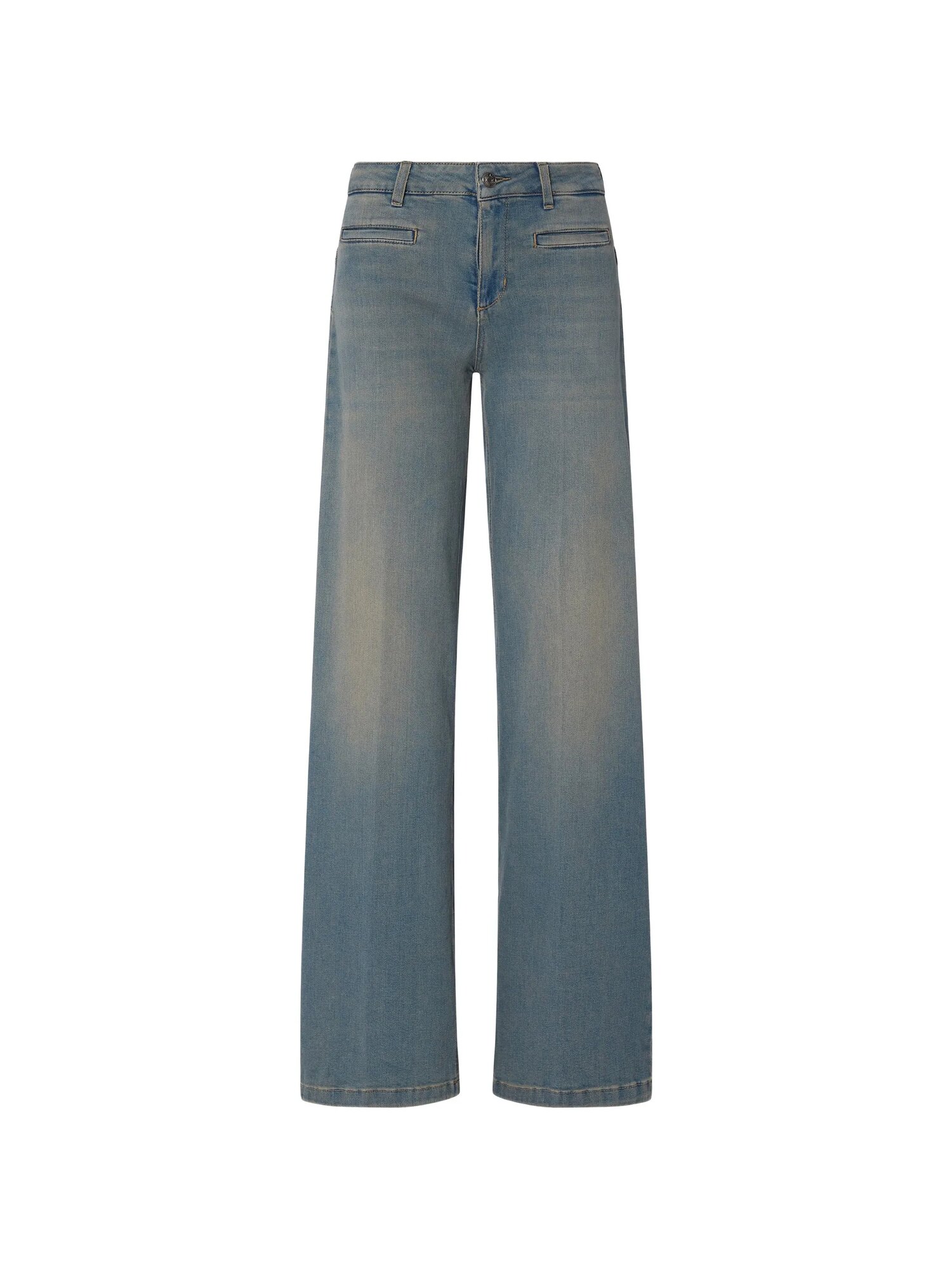 Джинсы Flare jeans with welt pockets 